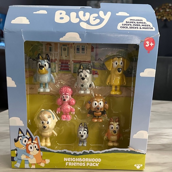 Bluey | Toys | New Bluey Neighborhood Friends Pack Bingo Lucky Judo ...